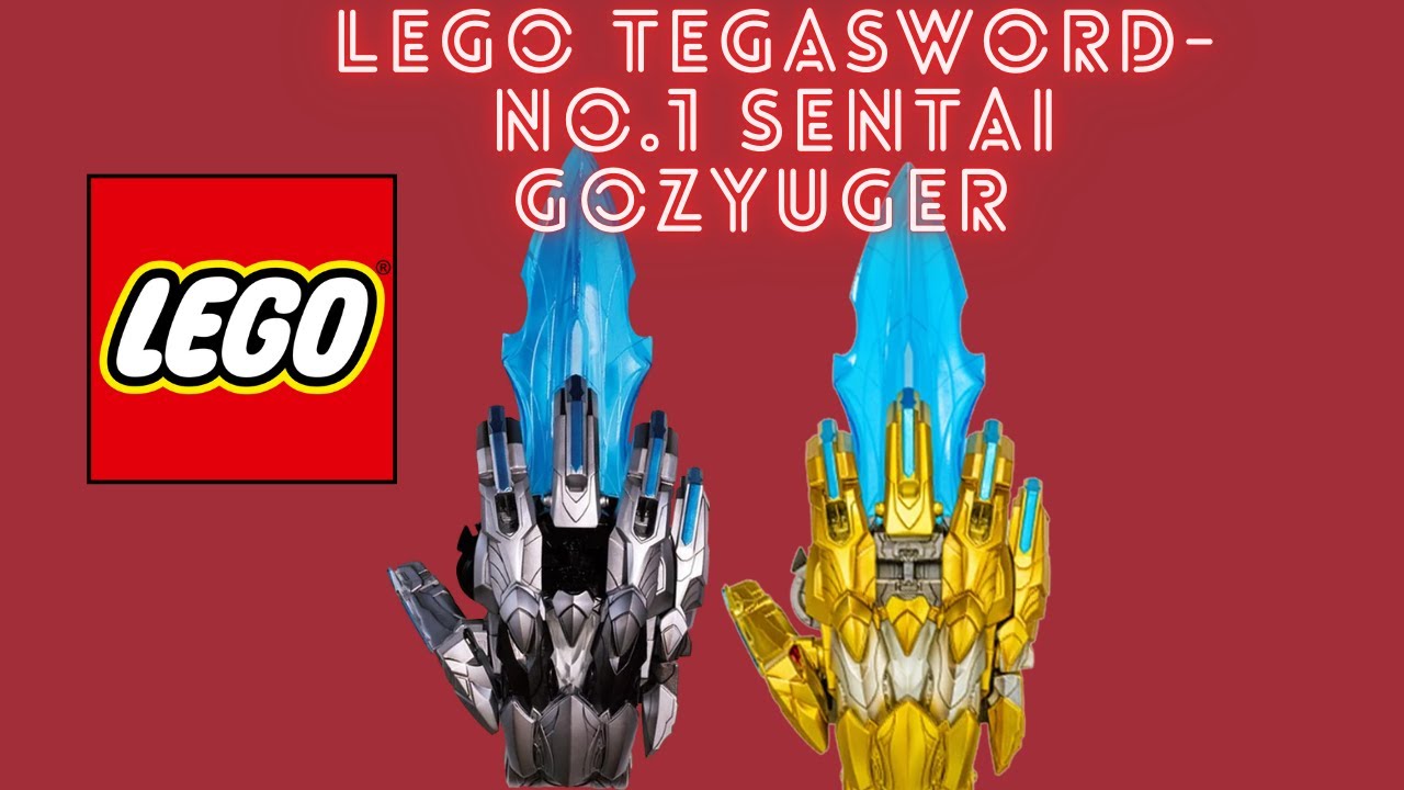 Lego Tega sword - No.1 Sentai Gozyuger. (Q&A for the next video) - YouTube