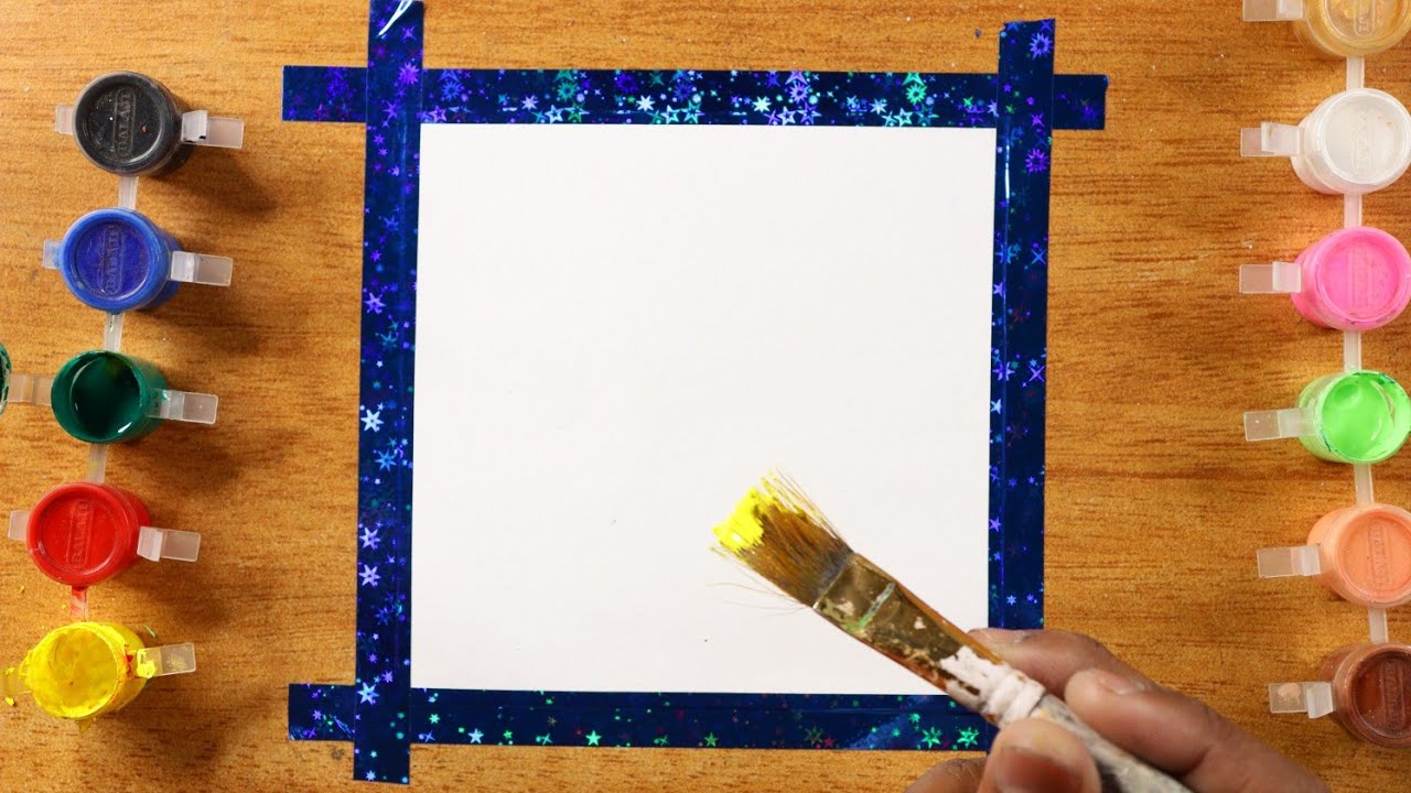 easy poster color drawing for beginners , oil pastel drawing , acrylic ...