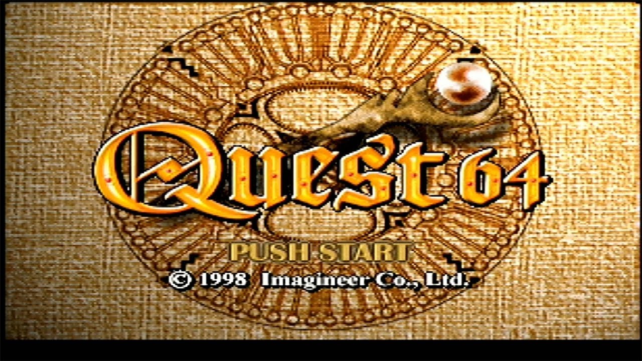 Quest 64 Intro and Title Screen (Nintendo 64) (HD) - YouTube