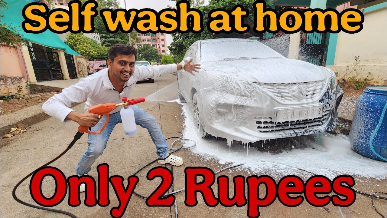 Wash Your Own Car at home in low budget self wash car owner ...