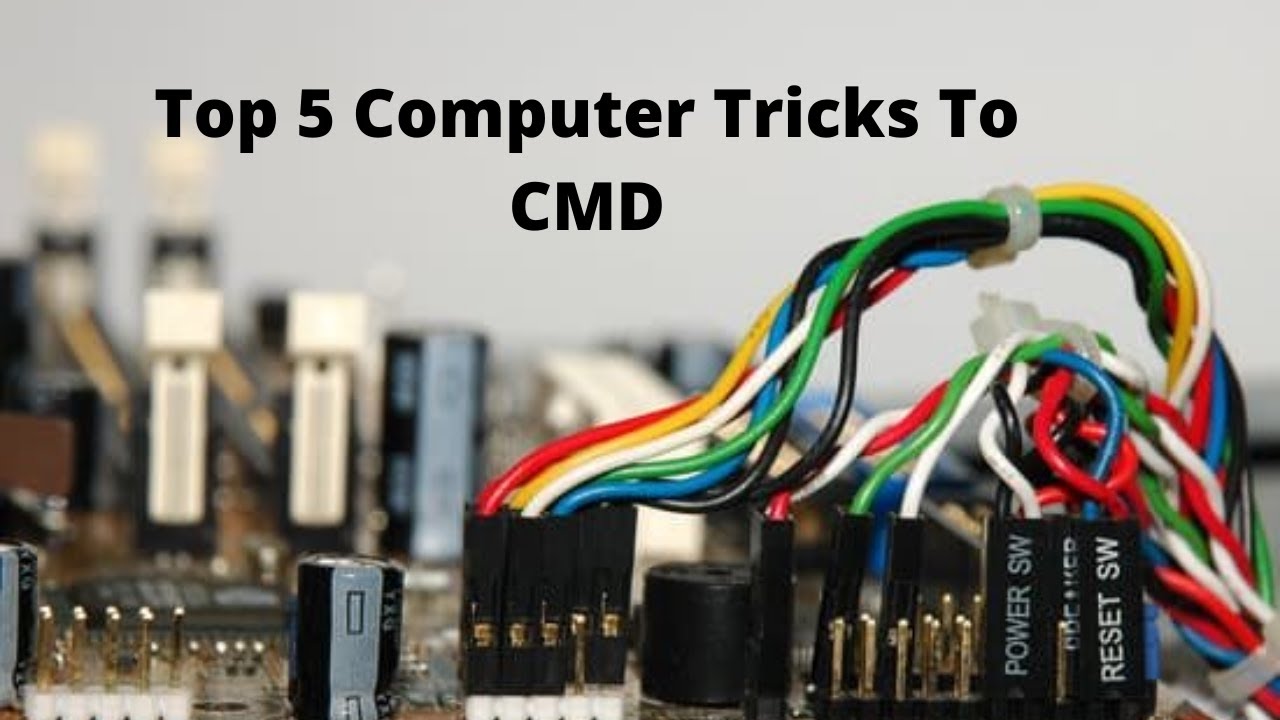 Top 5 Computer tricks to CMD 10/8/7 | टॉप 5 कंप्यूटर ट्रिक्स \2020 ...