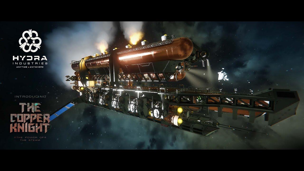 Space Engineers: The Copper Knight; A steampunk style practical ship ...