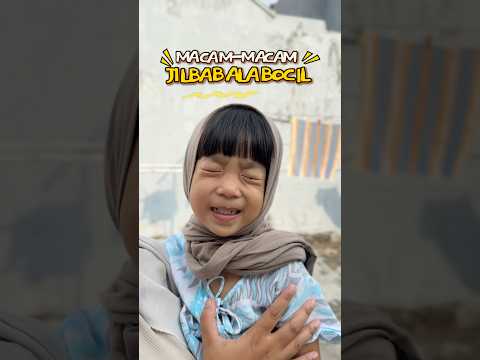 Différents types de hijabs pour enfants #dramasgakak #drôle