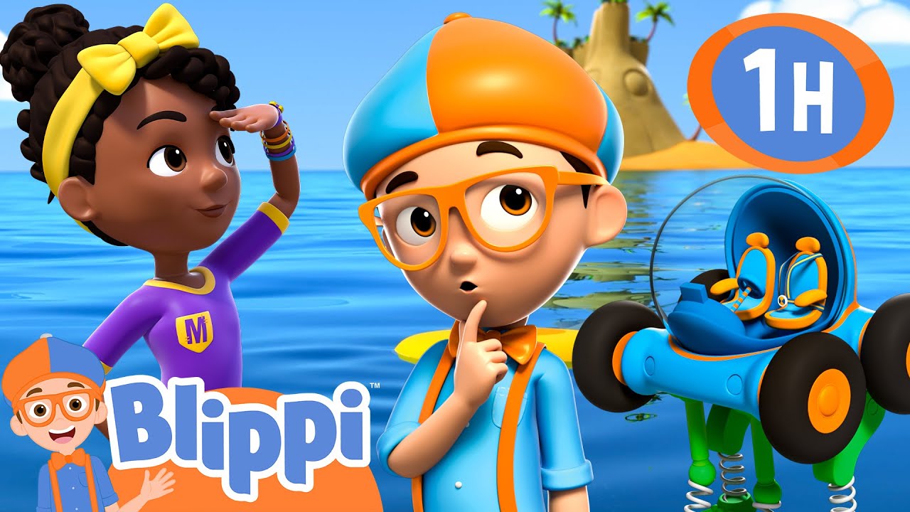Under The Sea! | Blippi & Meekah's Road Trip | Blippi | Eductaional ...