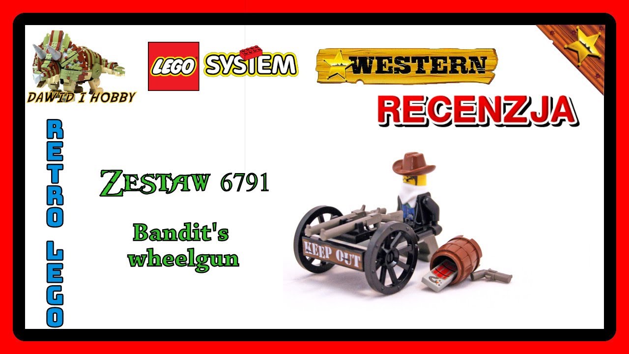 [39]LEGO RETRO Western - Bantit's weelgun: 6791 Recenzja - YouTube