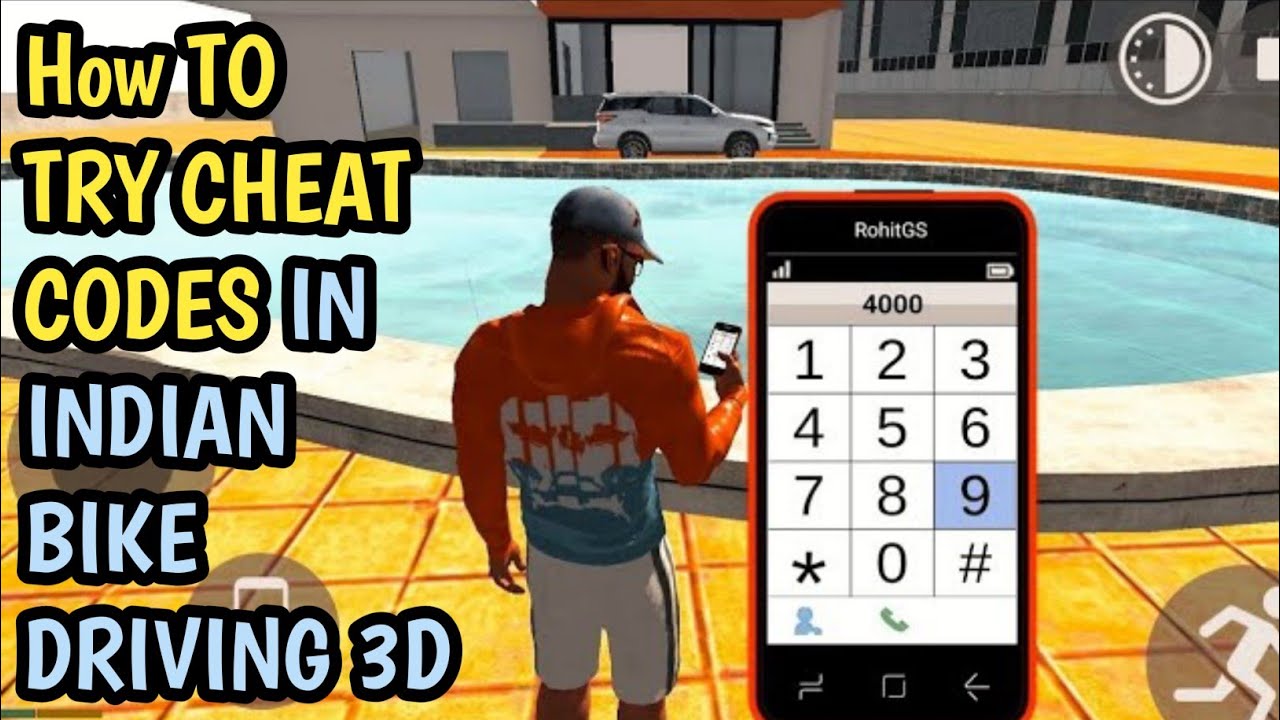 How To Try Cheat Codes In Indian Bike Driving 3D #indianbikedriving3d ...
