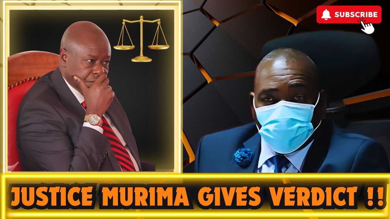 JUSTICE MURIMA GIVES VERDICT ON THE GACHAGUA IMPEACHMENT CASE PUT ...