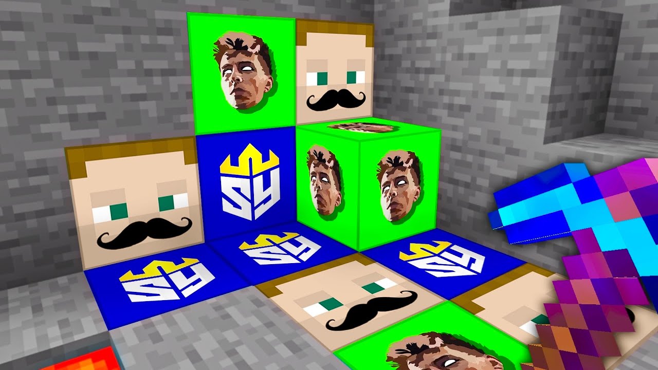 Minecraft ale mám YouTuberské LUCKY BLOCKY! - YouTube