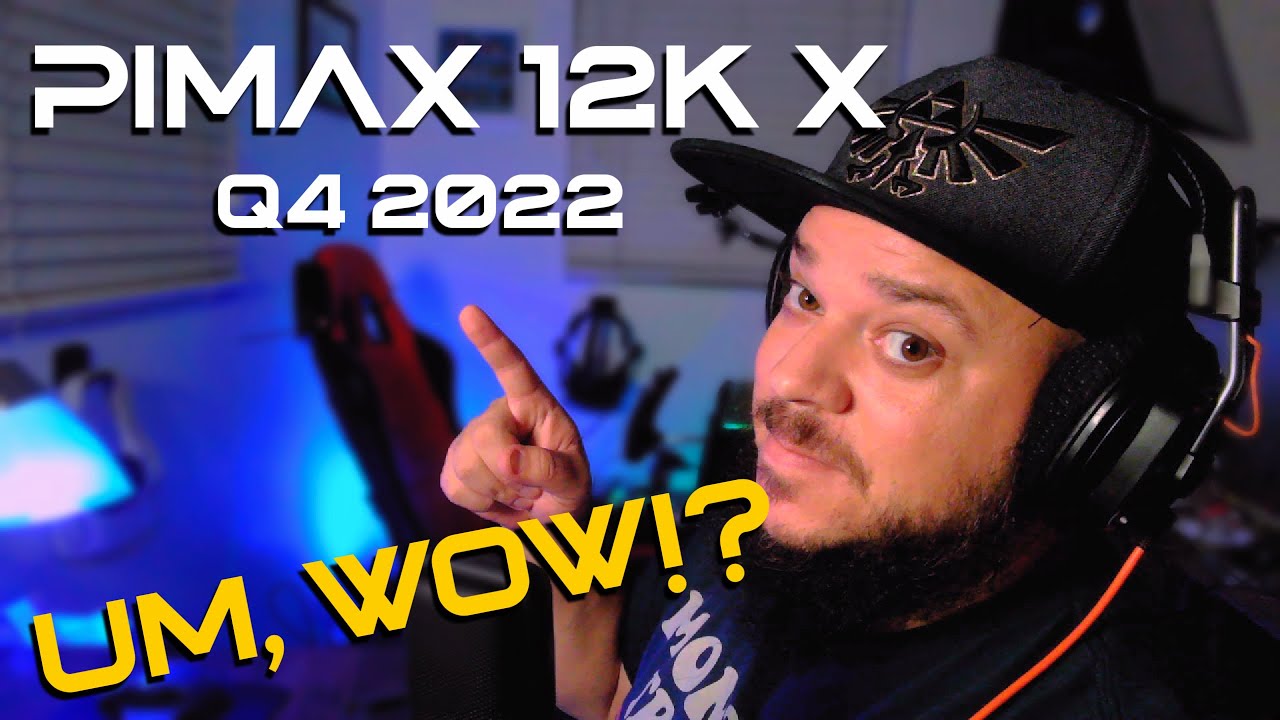 PIMAX 12K X headset - MY initial thoughts! (WOW) - YouTube