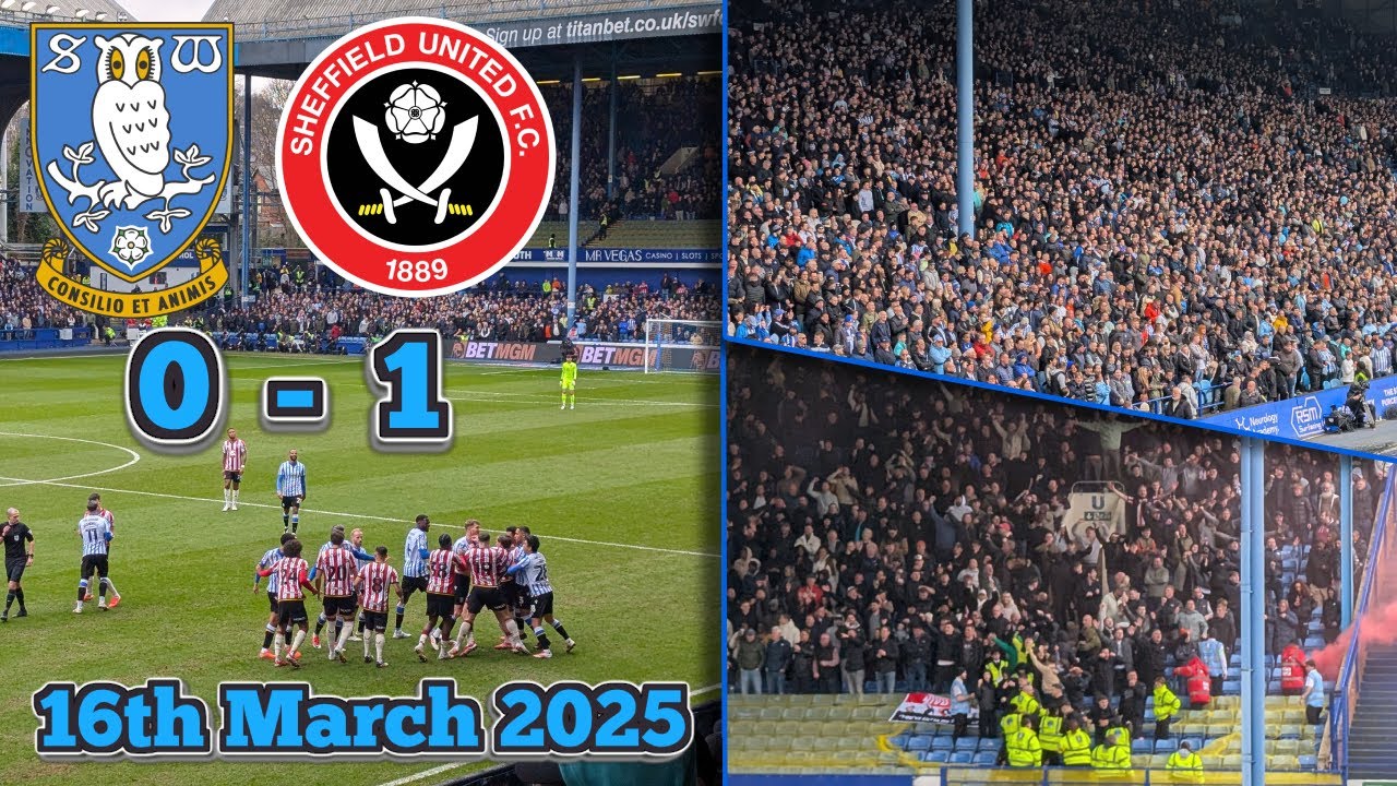 DERBY DAY DEFEAT for the Owls | SWFC vs SUFC | Matchday VLOG | 16th ...