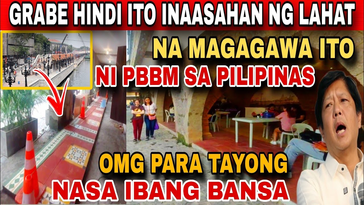 GRABE HINDI ITO INAASAHAN NG LAHAT MAGAGAWA ITO NI PBBM SA PILIPINAS PARA TAYONG NASA IBANG ...