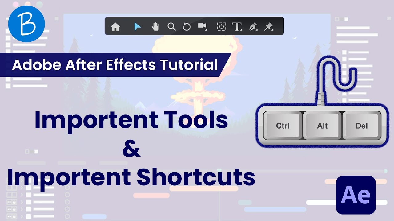 After Effects Important Tools and Shortcuts || You Must Know || - YouTube