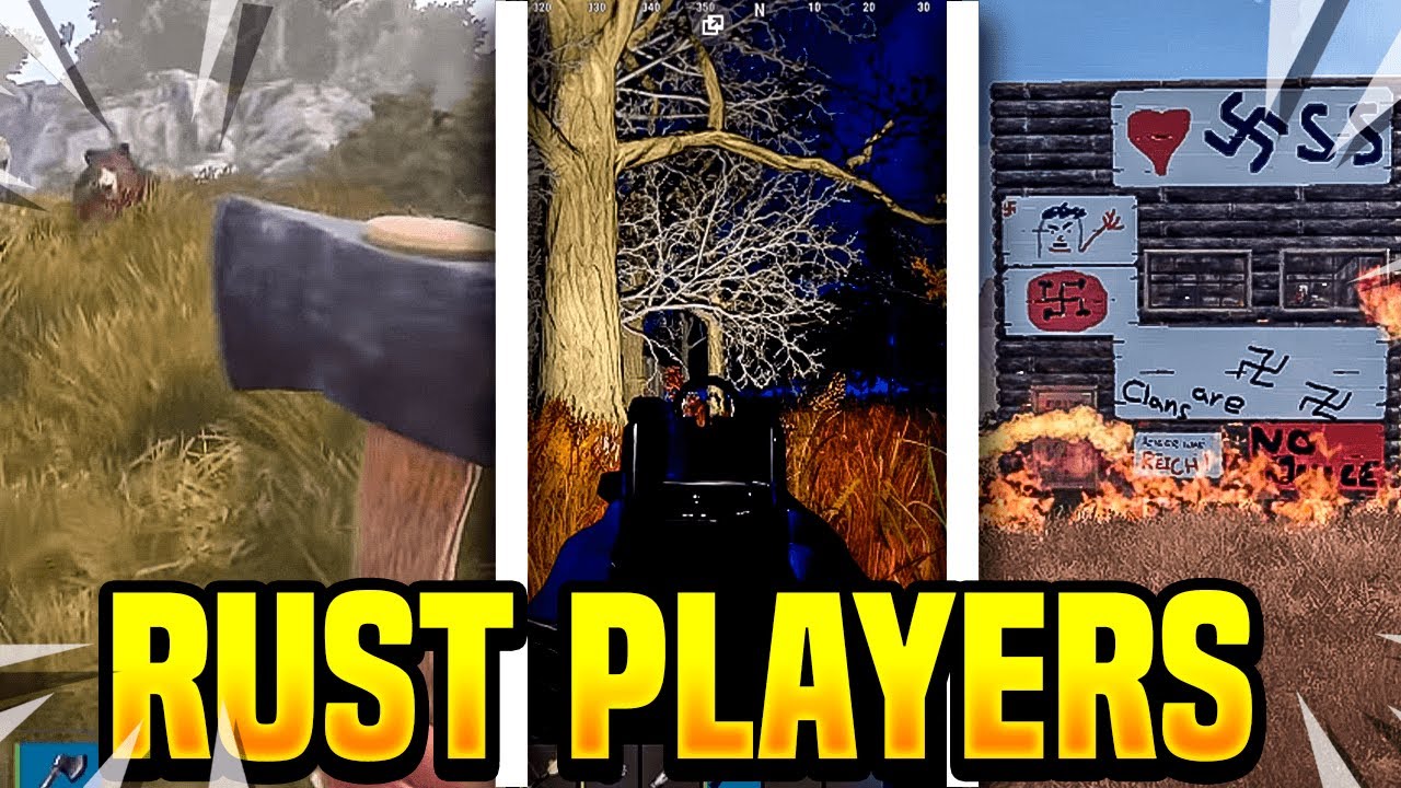 The 5 Different Types Of Rust Players - YouTube