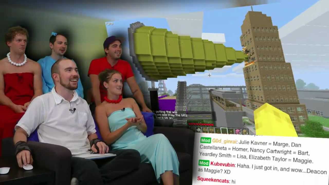 Springfield Landmarks! - Minecraft Simpsons Build! - Part 9 - YouTube