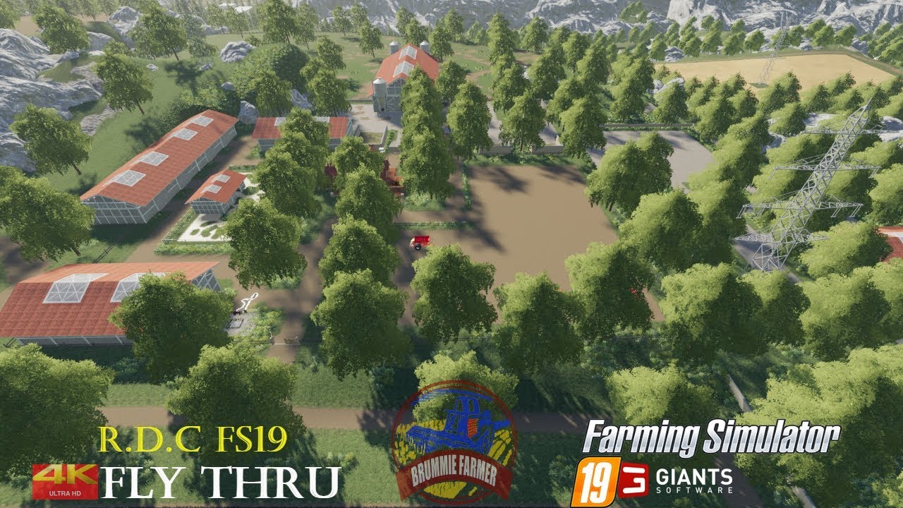 Farming Simulator 19 | R D C | 4K Fly Thru - YouTube