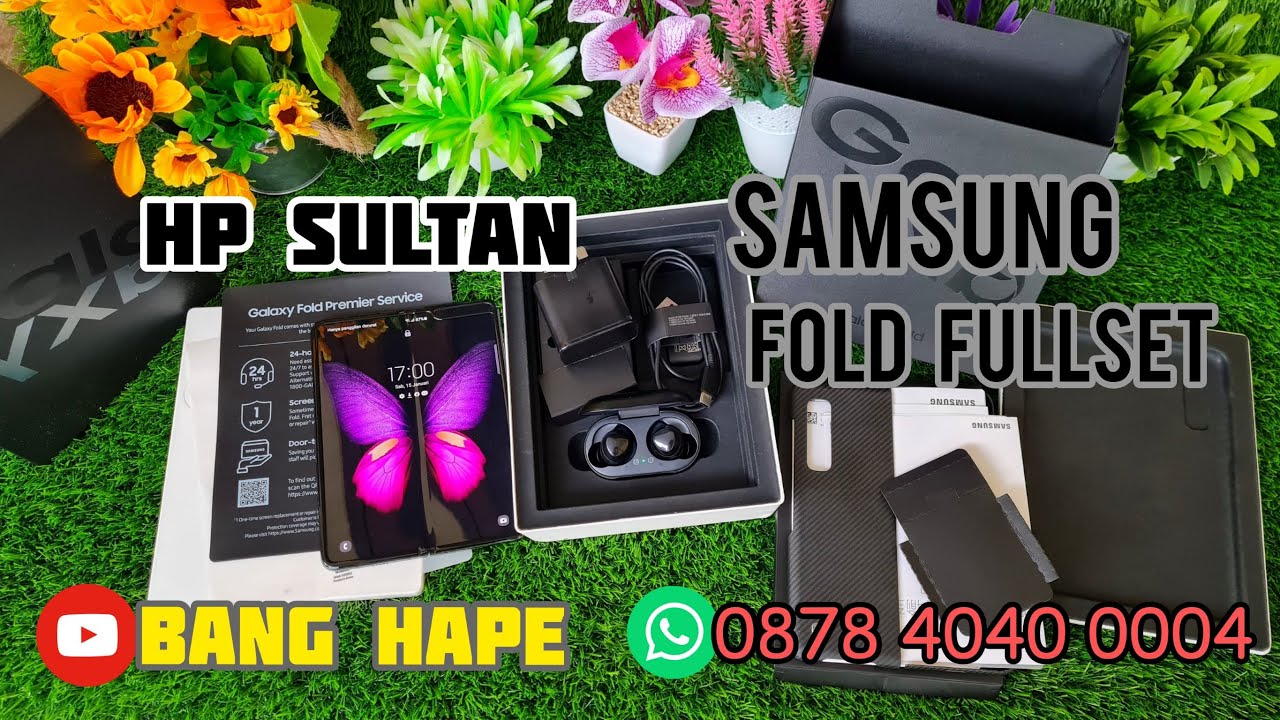 (sold) HP Sultan 🔥 Review Samsung Galaxy Fold 12gb/512gb Bang Hape siap ...