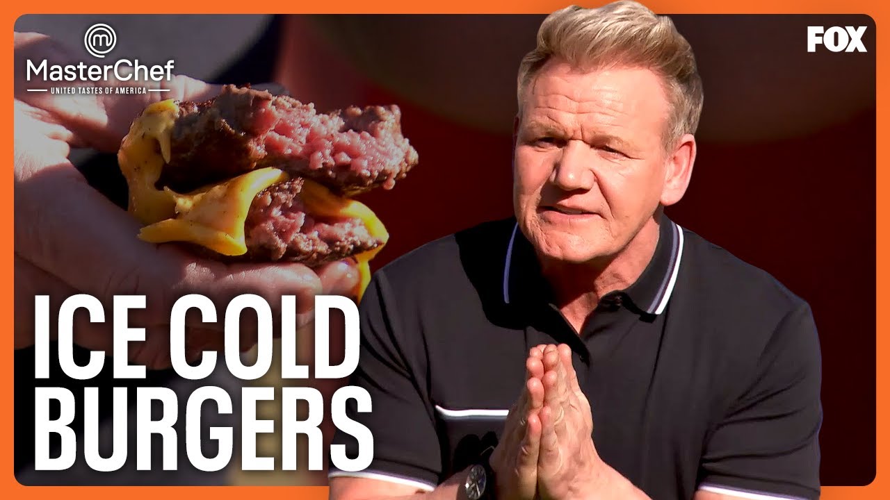 Red Team Serves Raw Burgers To Kids | MasterChef - YouTube