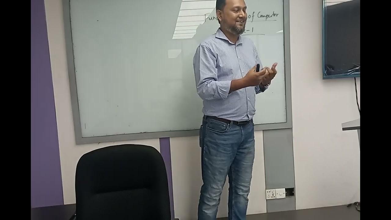 Fundamental of Computer | Lecture - 01 | CSE | AKM Monzurul Islam | University of Scholars - YouTube