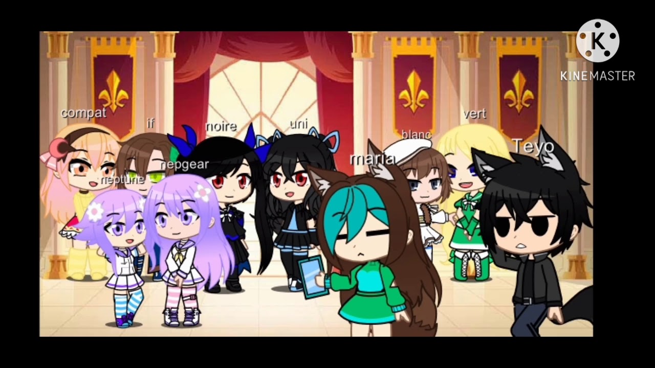 Maria Meme Teyo x Maria Teyo And Neptune | Gacha Club - YouTube