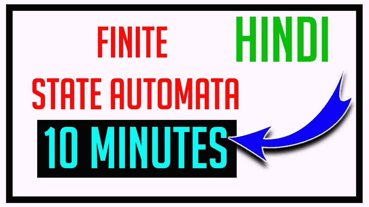 Finite State Machine (Finite Automata) in Hindi | What is DFA? - YouTube