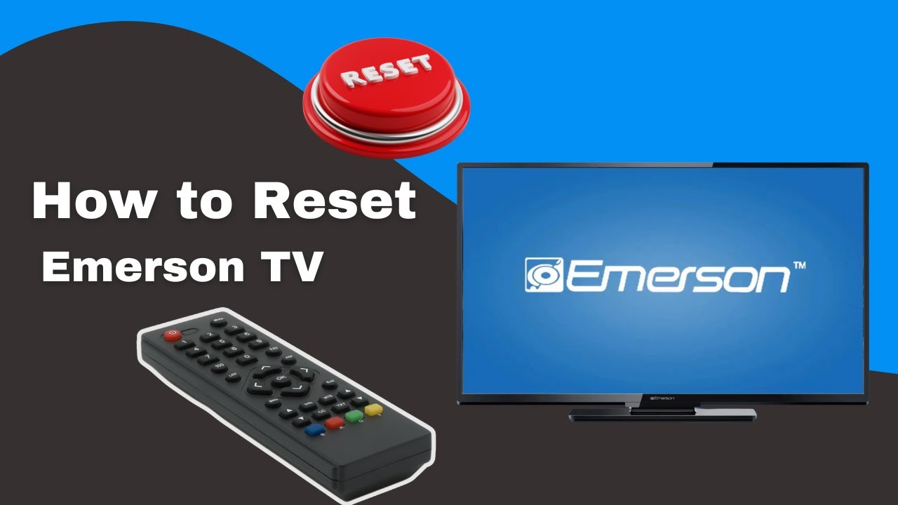 How To Reset Emerson TV With & Without Remote? - YouTube