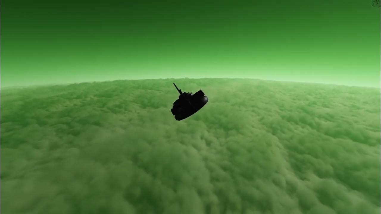 Погружение в атмосферу Джула с Volumetric clouds | KSP - YouTube