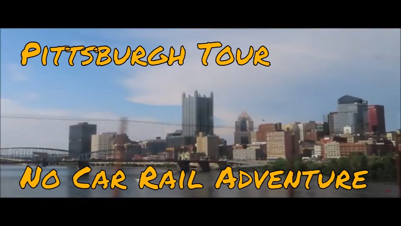 Pittsburgh tour on the Rails aboard Amtrak and The T Light Rail - YouTube
