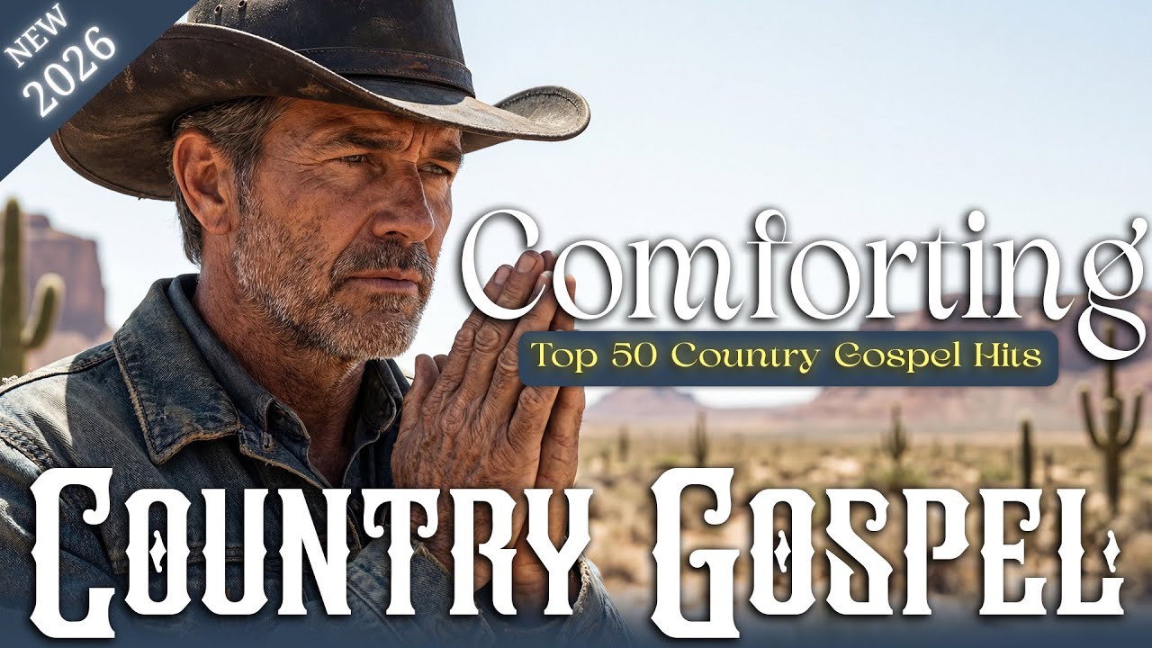 【𝑷𝑳𝑨𝒀𝑳𝑰𝑺𝑻】Relaxing & Soothing Classic Country Gospel 🤠🌾 Country Gospel ...