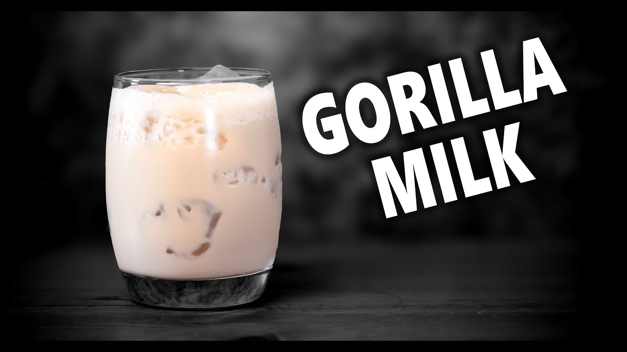 How To Make The Gorilla Milk Cocktail | Booze On The Rocks - YouTube
