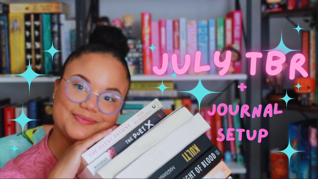 My July TBR + Journal Set up - YouTube