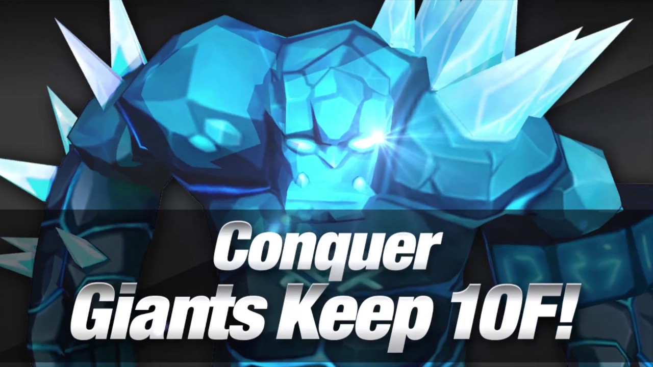 Summoners War: Conquer Giant's Keep B10 - YouTube