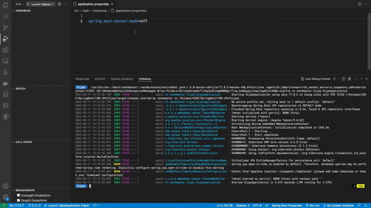Spring Boot: JPA kết nối CSDL MySQL - phần 1 - YouTube