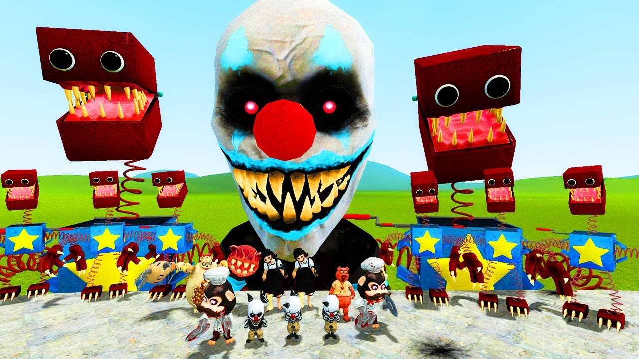 BOXY BOO PROJECT PLAYTIME VS DARK DECEPTION CHARACTER, NIGHTMARE ...