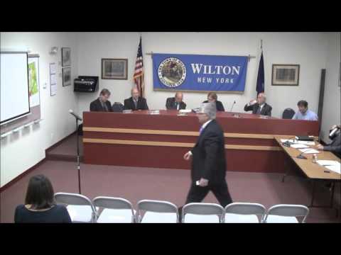 Town of Wilton NY - Town Board Meeting - October 2015 - YouTube