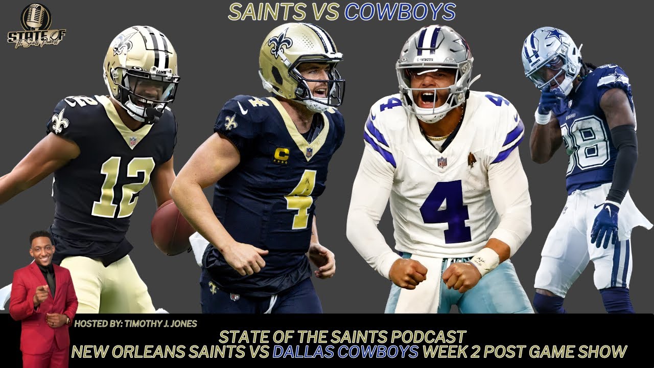 Saints Week 2 Postgame Show | The State of the Saints Podcast - YouTube