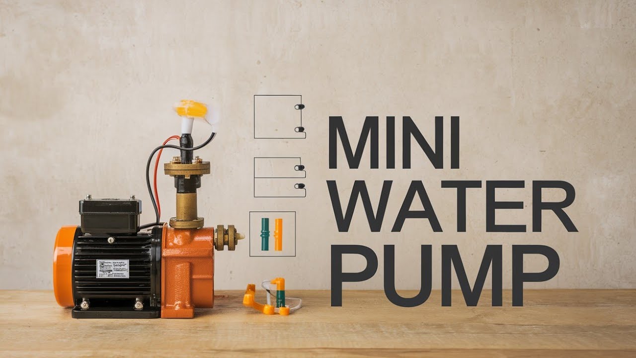 How to make mini pvc submersible water pump at home. - YouTube