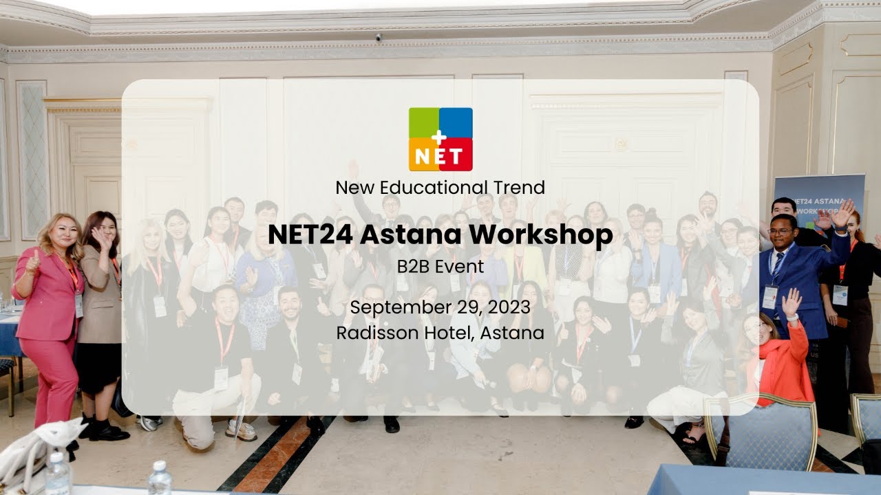 NET24 Astana Workshop 2023 - YouTube