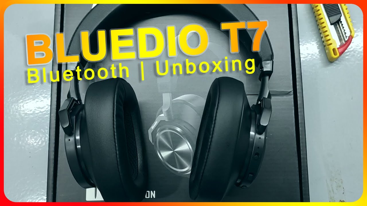 BLUEDIO T7 Wireless Headset | Gaming Bluetooth | Unboxing | Lazada ...