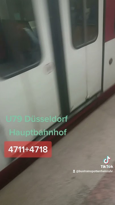 U79 nach Düsseldorf Hauptbahof - YouTube