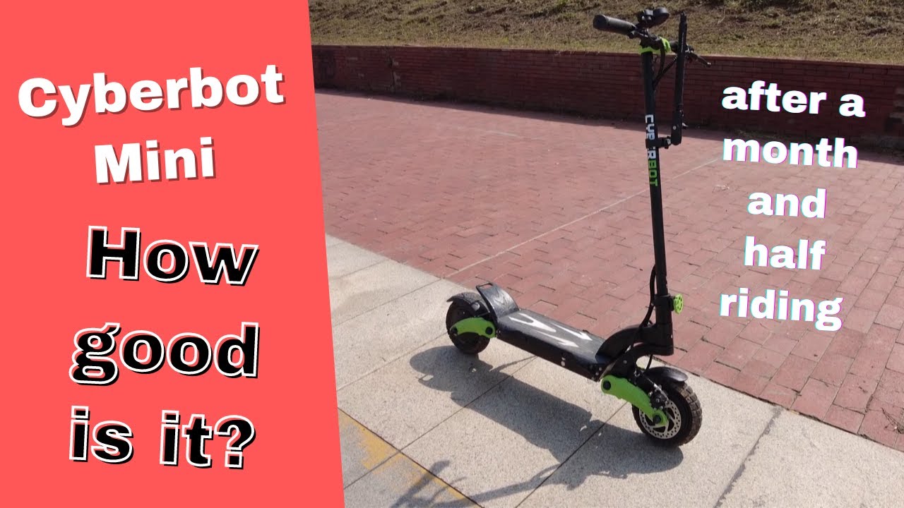 Cyberbot Mini 1000W Electric Scooter 2021 Follow up video - YouTube