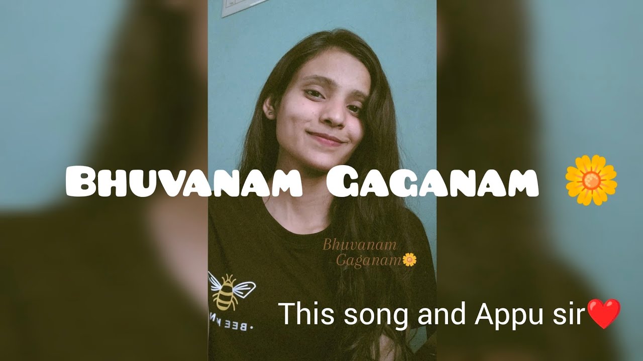 Bhuvanam Gaganam Female Cover | Vamshi | Puneet sir ️ - YouTube