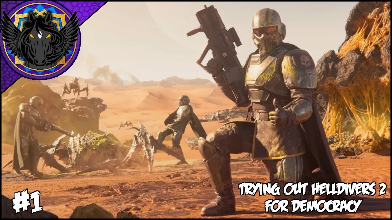 Helldivers 2: The Most Fun I've Had in a Game in a While (Part 1) - YouTube