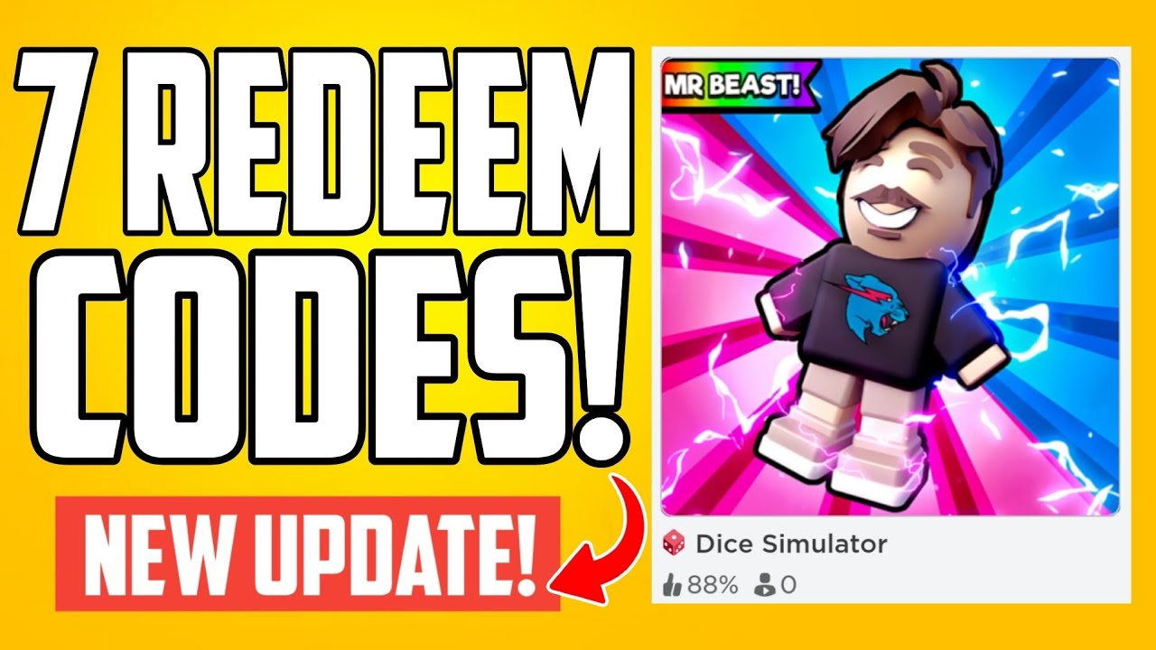 Dice Simulator CODES 2024 - EVERY WORKING CODES | ALL ROBLOX CODES ...
