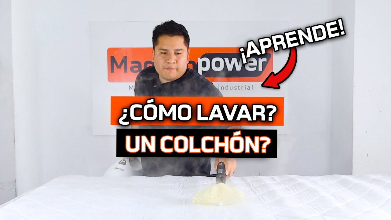 ¿Cómo lavar un colchón? ║ Proceso de Lavado Completo - YouTube