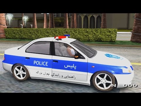 Ikco Samand Police V2 - GTA San Andreas 1440p / 2,7K _REVIEW
