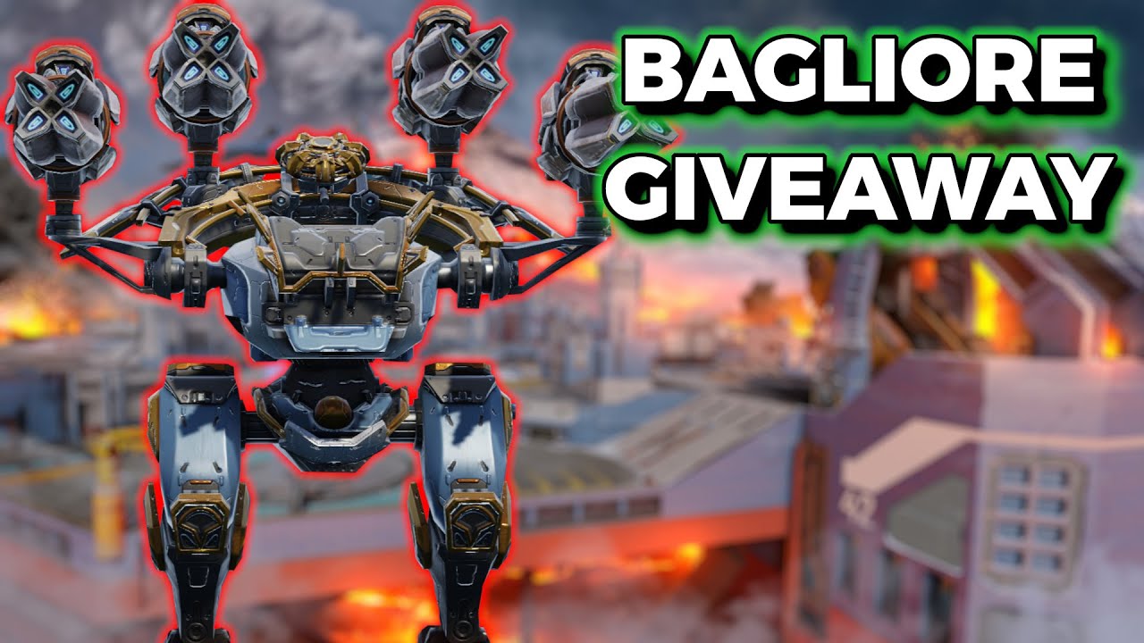 WR - Bagliore Giveaway + Bagliore Jotunn Gameplay | War Robots - YouTube