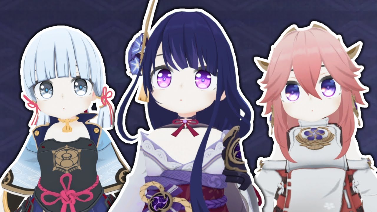 All Smol Inazuma Characters - YouTube