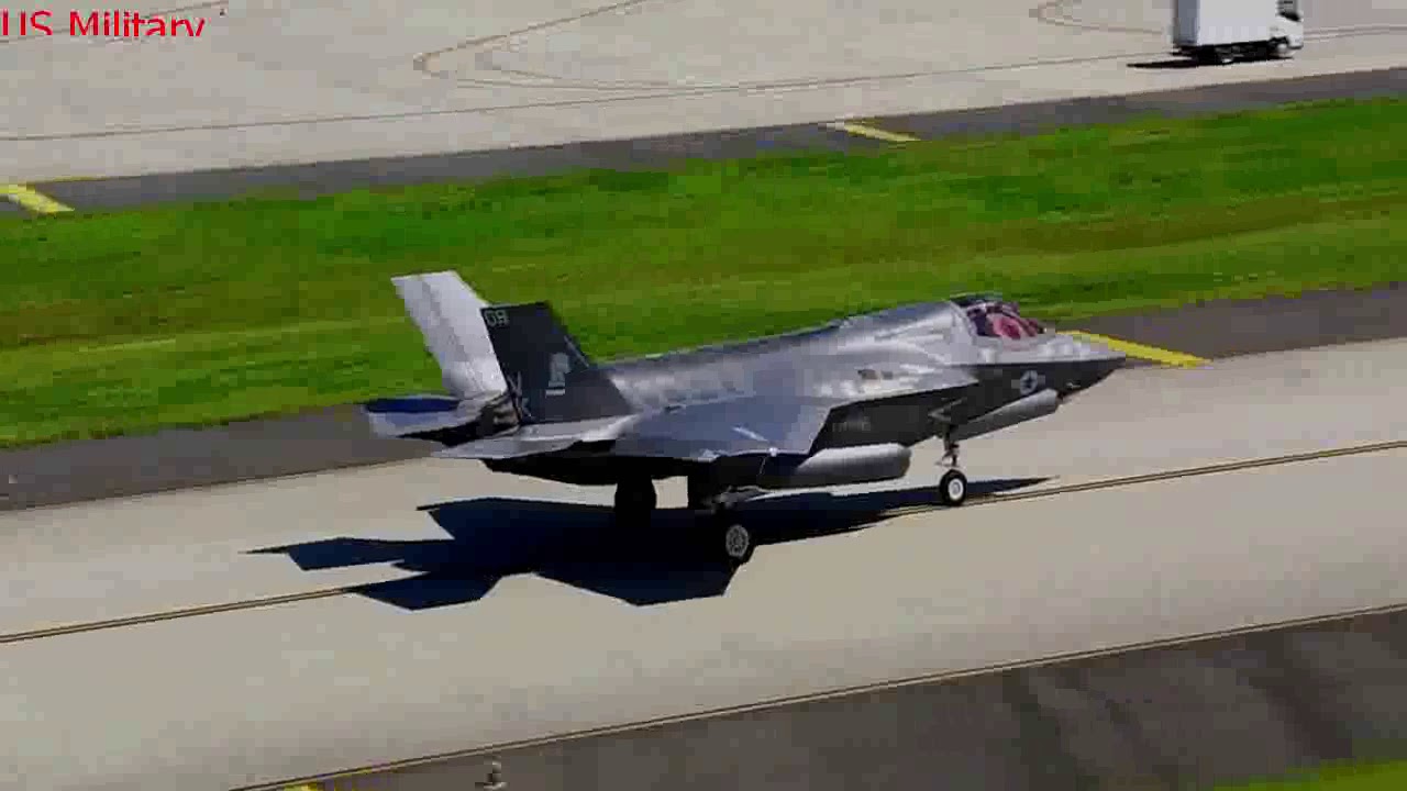 High Alert: F-35s Were Carrying Live AIM-120 Missile During Show Of ...