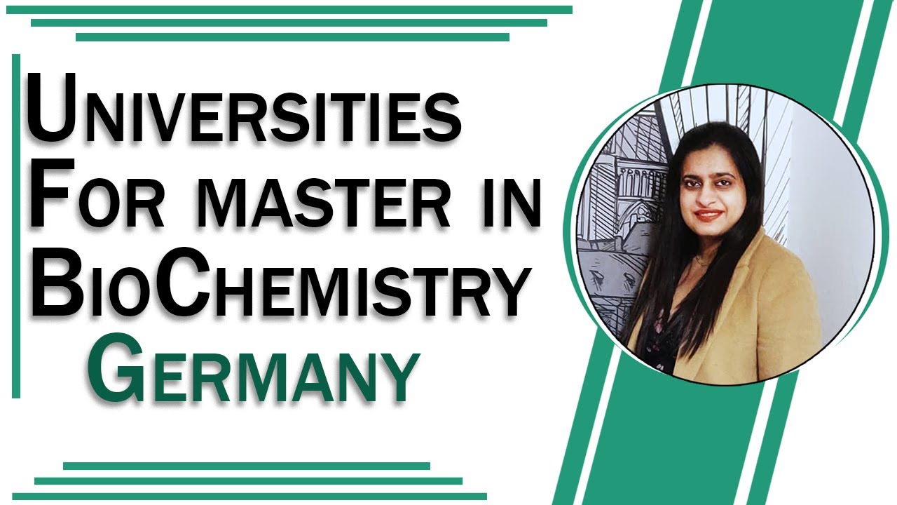 How to Study Biochemistry in Germany – Step-by-Step Guide! - YouTube