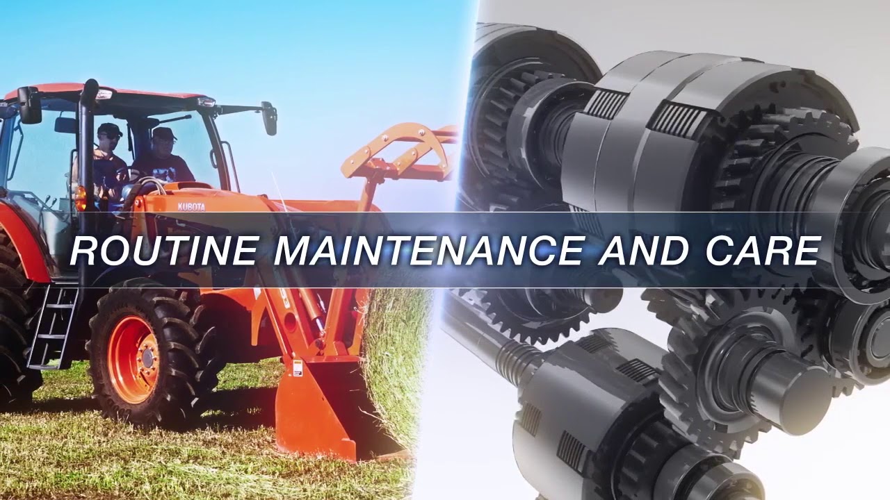 Kubota Transmission BG - YouTube